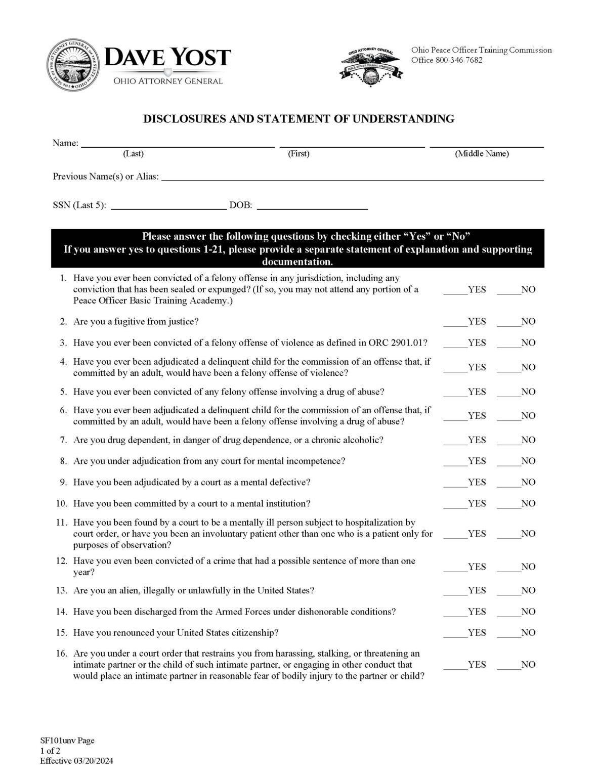 20 Hour (OPOTA) Private Security Firearms Certification | Ohio Citizens ...